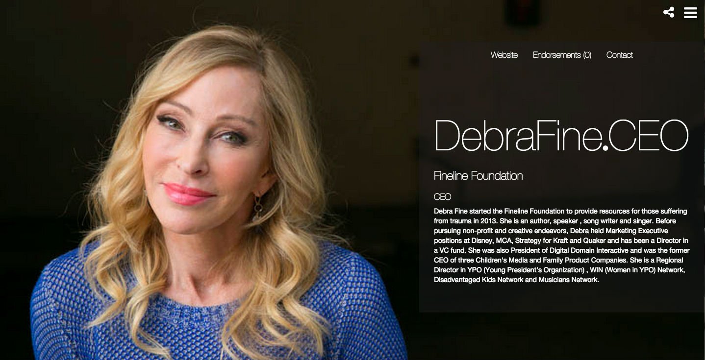 Debra Fine Profile: Triumph over Trauma